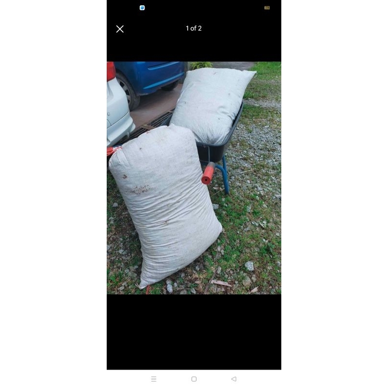 Sabut kelapa cincang coco chip satu guni 15kg | Shopee Malaysia