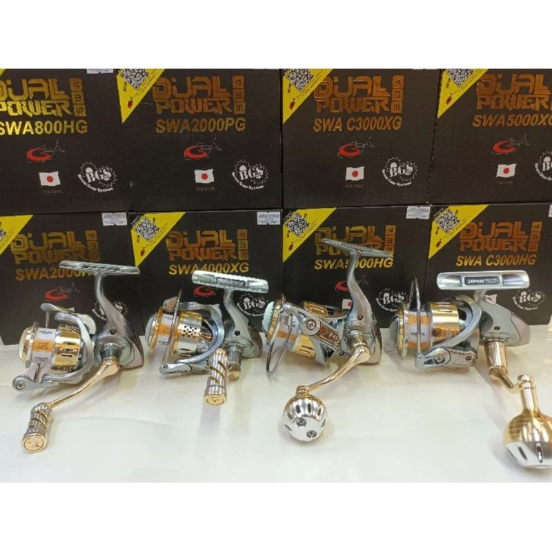 Gtech Dual Power Sw Spinning Reel | Shopee Malaysia