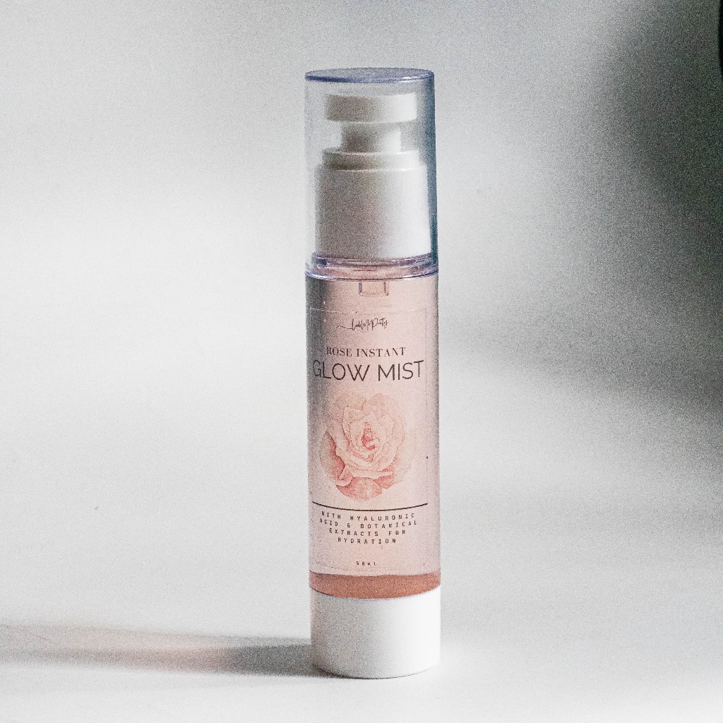 [LOOKMEPRETTY ORGANICA] ROSE INSTANT GLOW FACEMIST WITH HYALURONIC ACID ...
