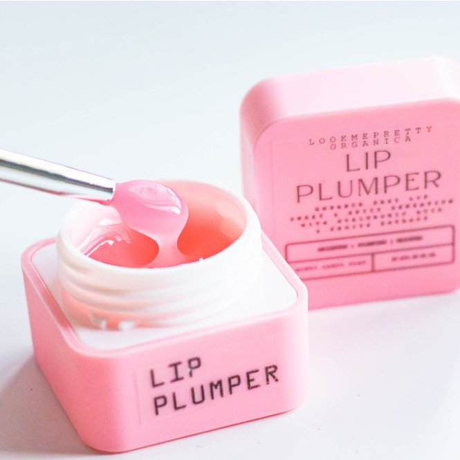 [LOOKMEPRETTY ORGANICA] LIP PLUMPER FOR LIP BRIGHTENING WITH HYALURONIC ...