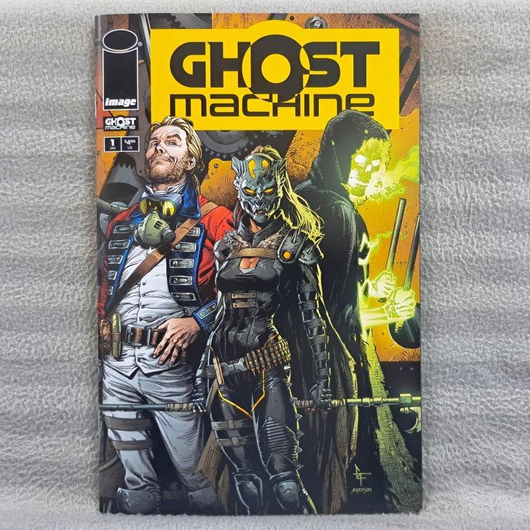 Ghost Machine #1 (Image Comics) FIRST Issue (Gary Frank, Geoff Johns ...