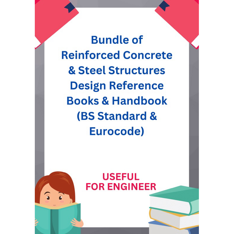 Bundle of Reinforced Concrete & Steel Structures Design Reference Books ...