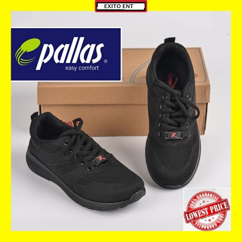 PALLAS X BLACK SCHOOL SHOES | KASUT SEKOLAH HITAM BERTALI Pallas Jazz Secondary Shoes PX37-016BK ...