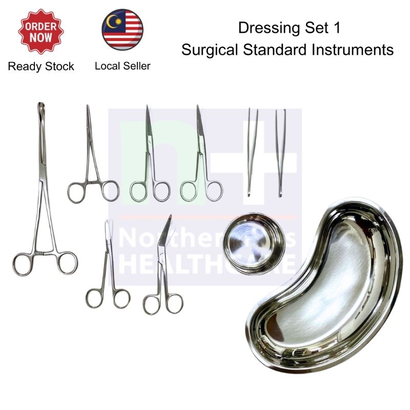 Basic Dressing Set 1 Surgical Instruments | Shopee Malaysia
