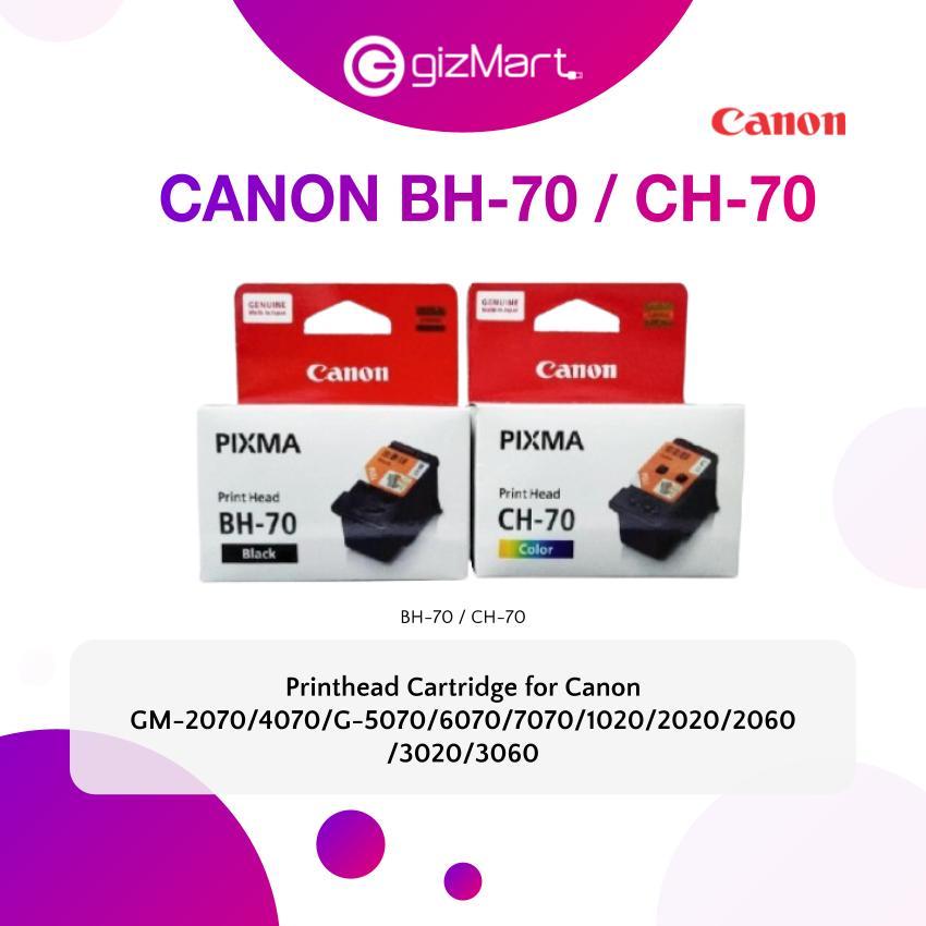 Canon BH-70 Black & CH-70 Tri-Color Original Print Head Cartridge ...