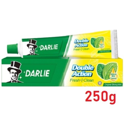 DARLIE Double Action Fresh+Clean Toothpaste 250g (Original Strong Mint ...