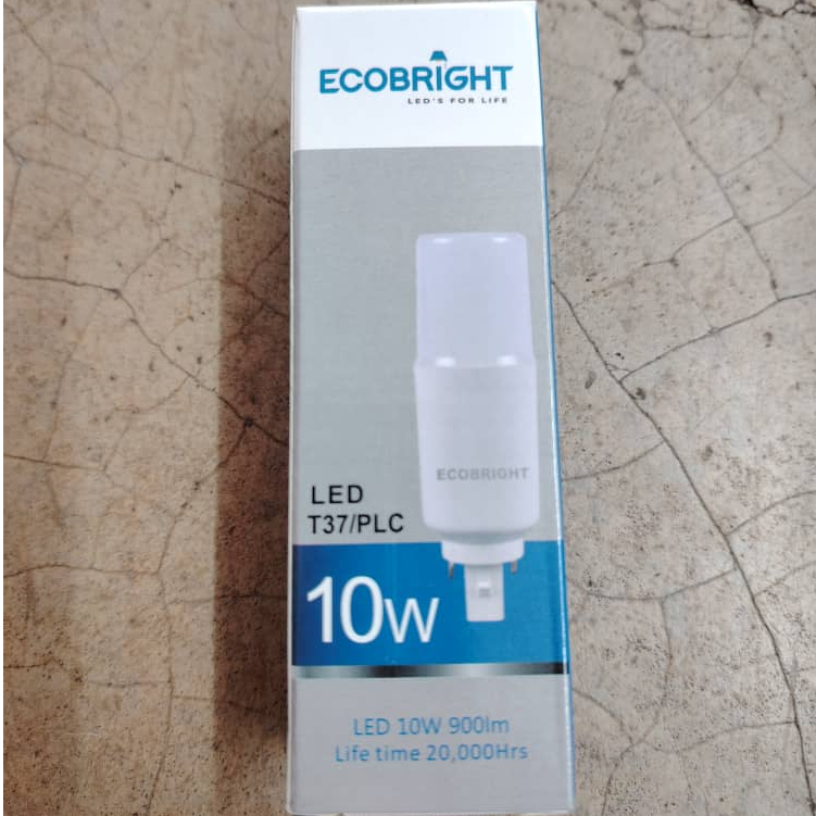 ECOBRIGHT PLC LED Stick Bulb 10W/15W - Daylight 6500K / Warm White ...