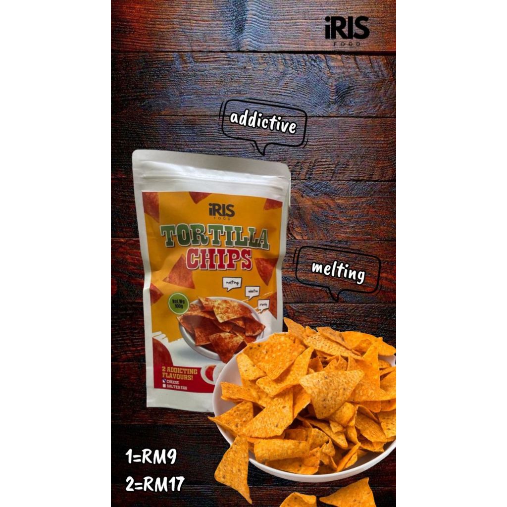TORTILLA CHIPS iRIS FOOD | Shopee Malaysia