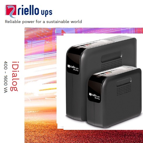 ( SMART BUSINESS / HOME ) RIELLO IDIALOG UPS ITALY Technology 1.2kVa ...