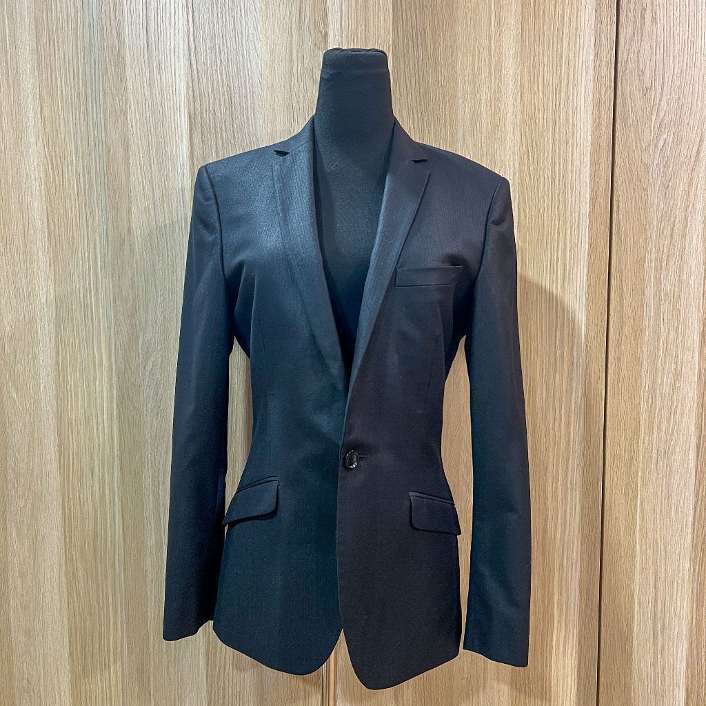 P66. G2000 (G2K G2) MAN WOMAN BLACK SLIM FIT SUIT JACKET BLAZERE TOP ...