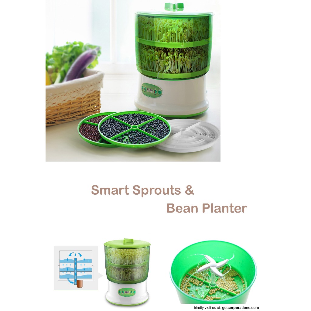 Home Ideas Elite Smart Sprouts & Bean Planter (H05) | Shopee Malaysia
