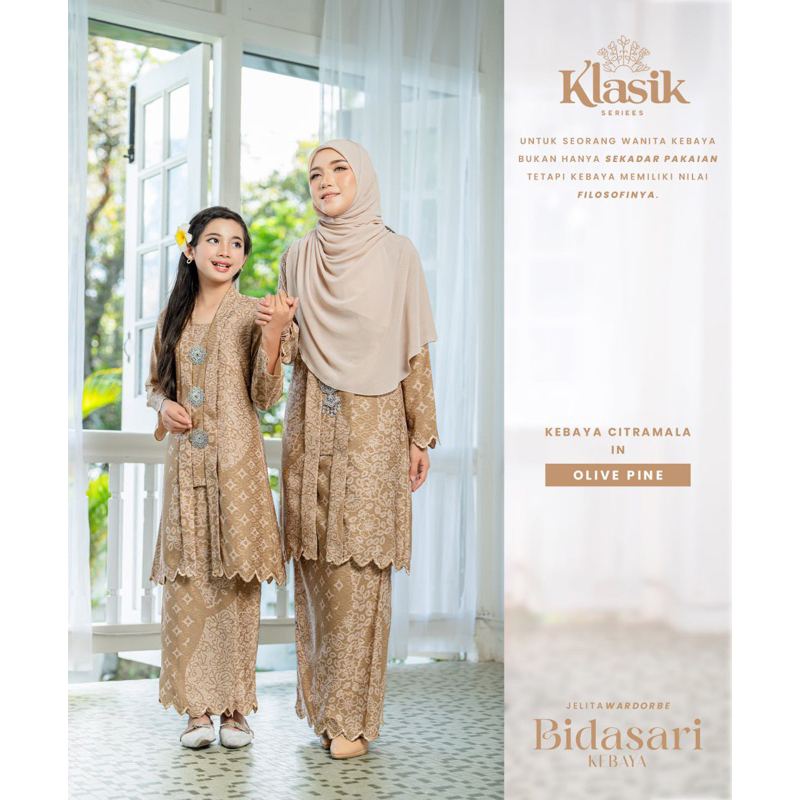 KEBAYA BIDASARI JELITA WARDROBE RAYA 2024 BATIK SULAM KEBAYA KOTA BHARU ...