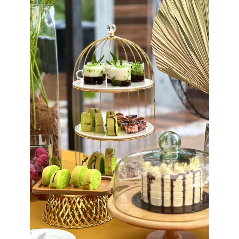 Rak Gold Vip Deko Jamuan Makan | Shopee Malaysia