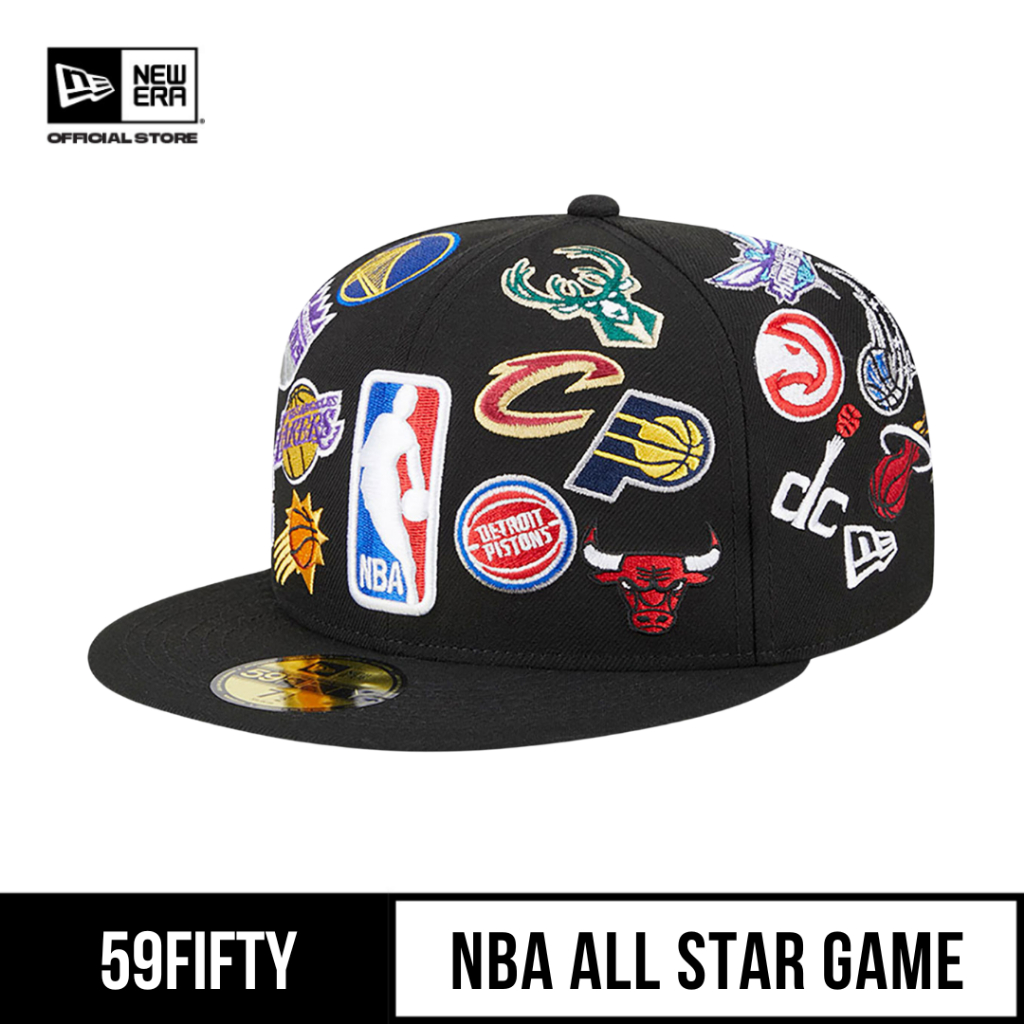 New Era 59FIFTY NBA All Star Game Black Fitted Cap | Shopee Malaysia