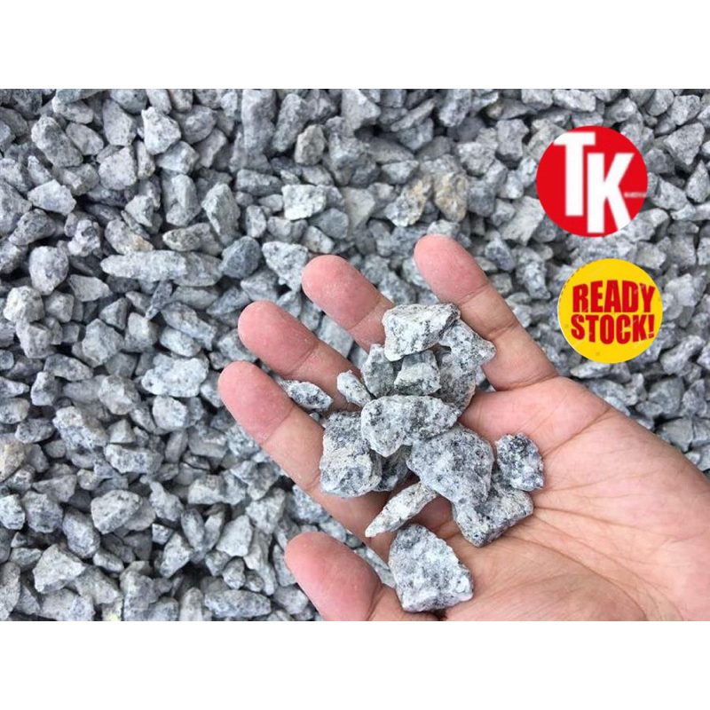 [MELAKA ONLY] Aggregate Stone / Crusher Run / Concrete Stone 3/4'' Batu ...