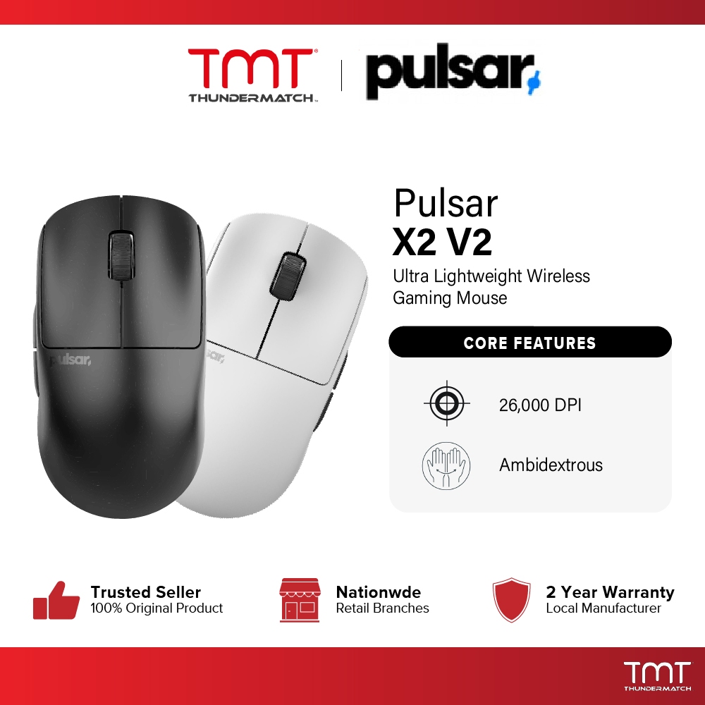 Pulsar X2V2 Mini Wireless Gaming Mouse | Shopee Malaysia