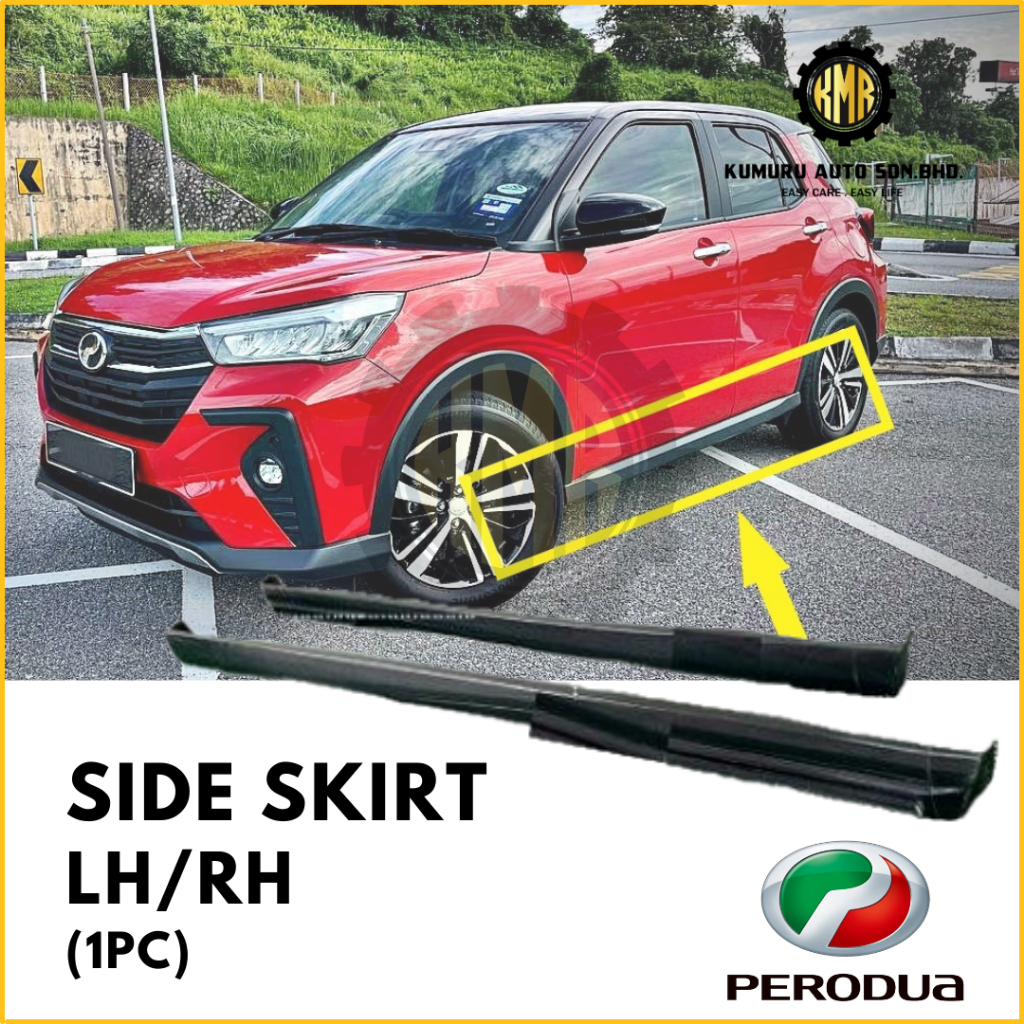 (1@PC) Original Side Skirt Perodua Ativa 1.0 | Shopee Malaysia