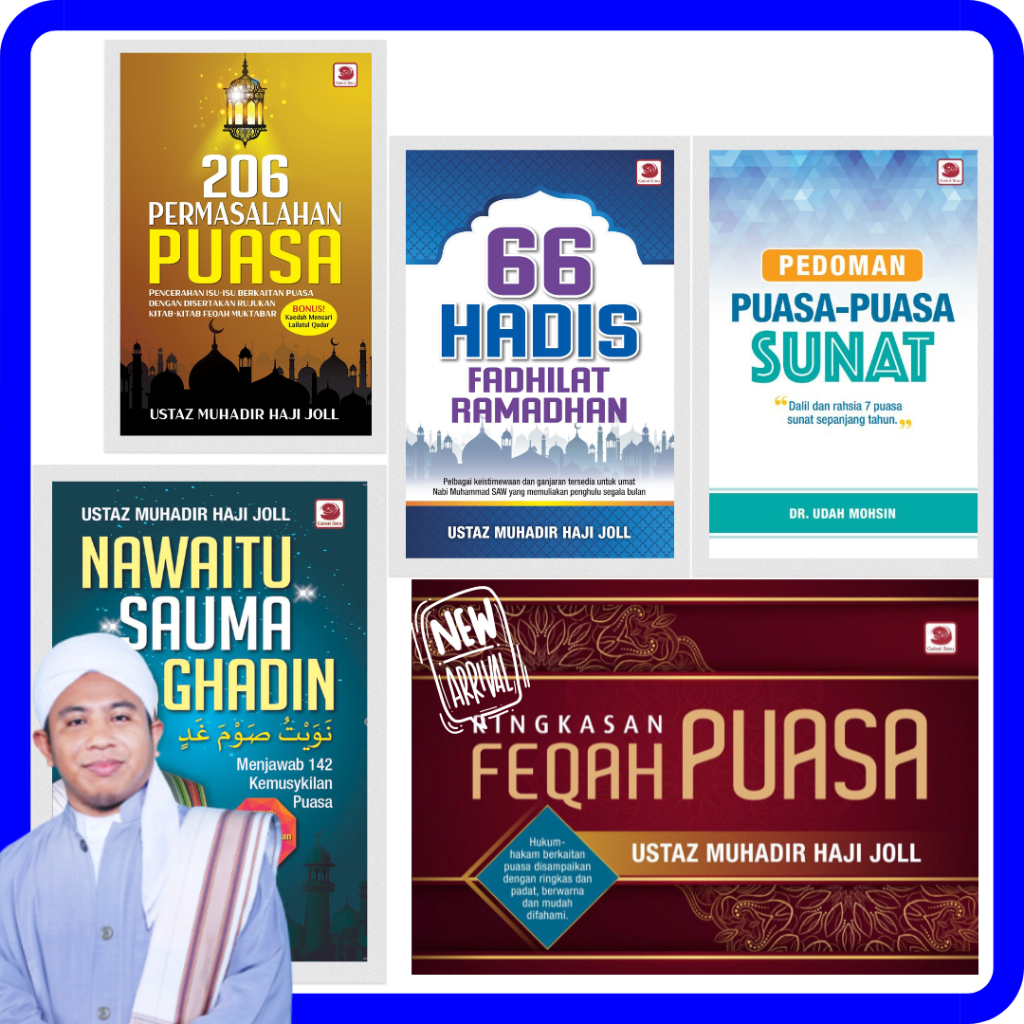Buku puasa Ringkasan Feqah Puasa Pedoman Puasa-Puasa Sunat Ustaz ...