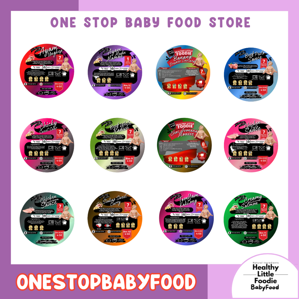 HEALTHY LITTLE FOODIE- FROZEN BABY FOOD | Shopee Malaysia