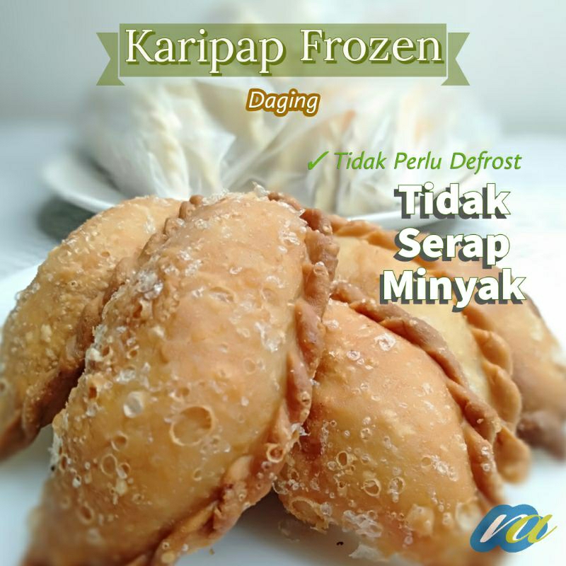 Karipap Frozen DAGING Terus Goreng Tidak Perlu Defrost | Shopee Malaysia
