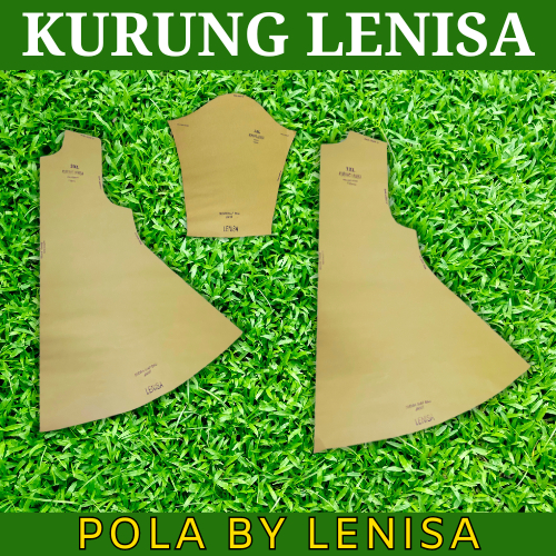 Kurung Lenisa [ Pola Dewasa ] Pola Premium By Lenisa | Shopee Malaysia