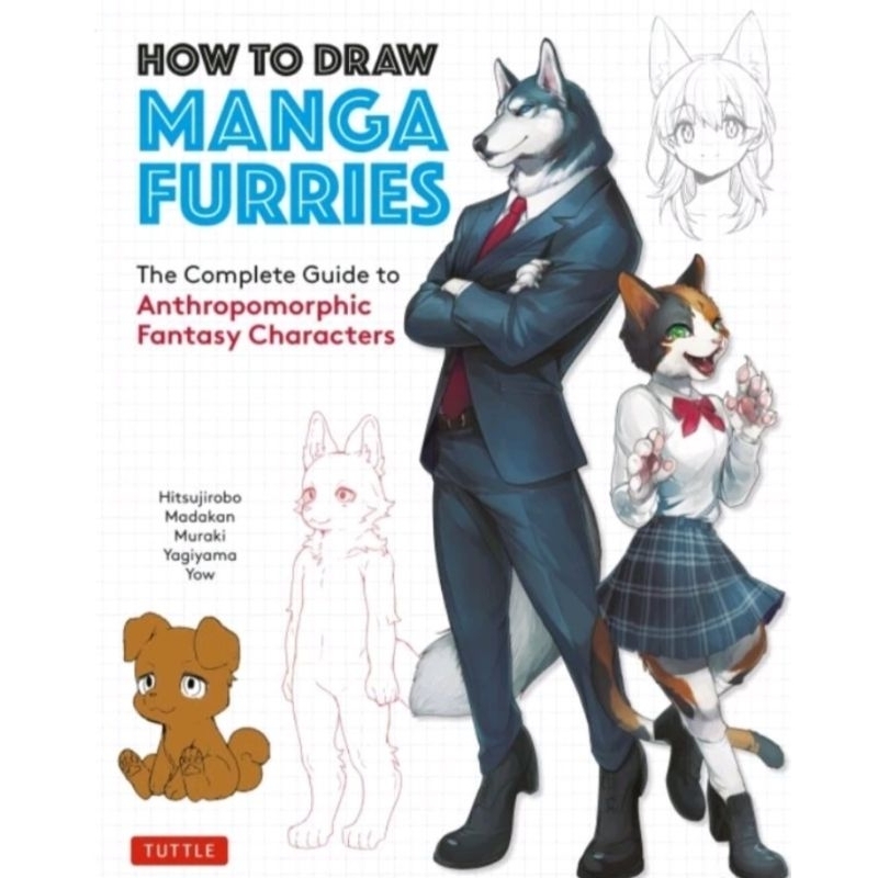 How to draw manga furries the Complete guide to anthropomorphic fantasy ...