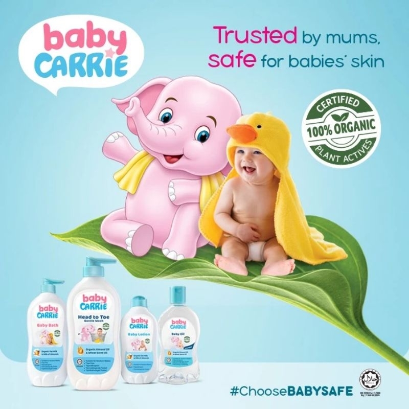 BABY CARRIE HEAD TO TOE GENTLE WASH ( 250g ) | Shopee Malaysia