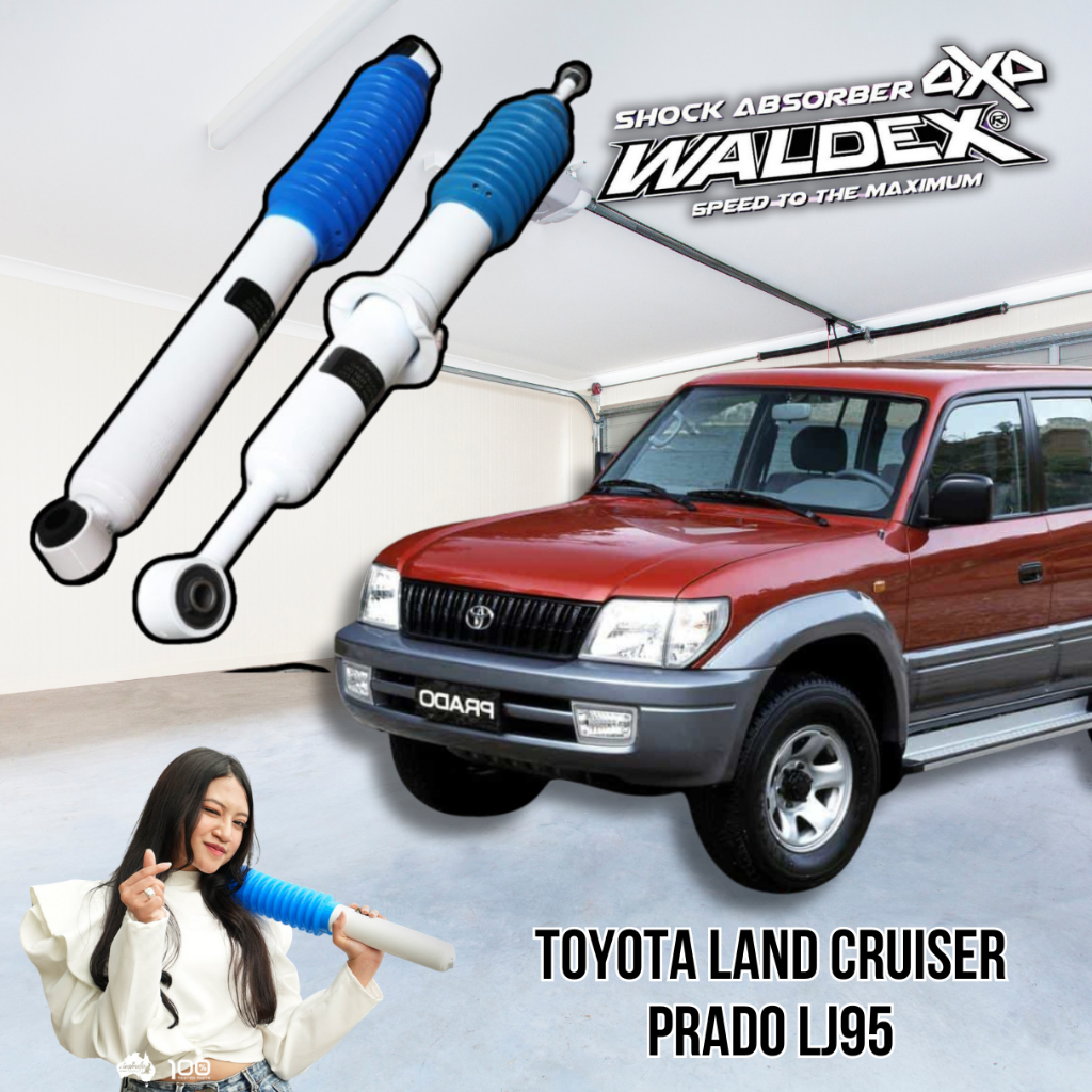 TOYOTA LAND CRUISER PRADO LJ95 4X4 - WALDEX HEAVY-DUTY GAS ABSORBER ...