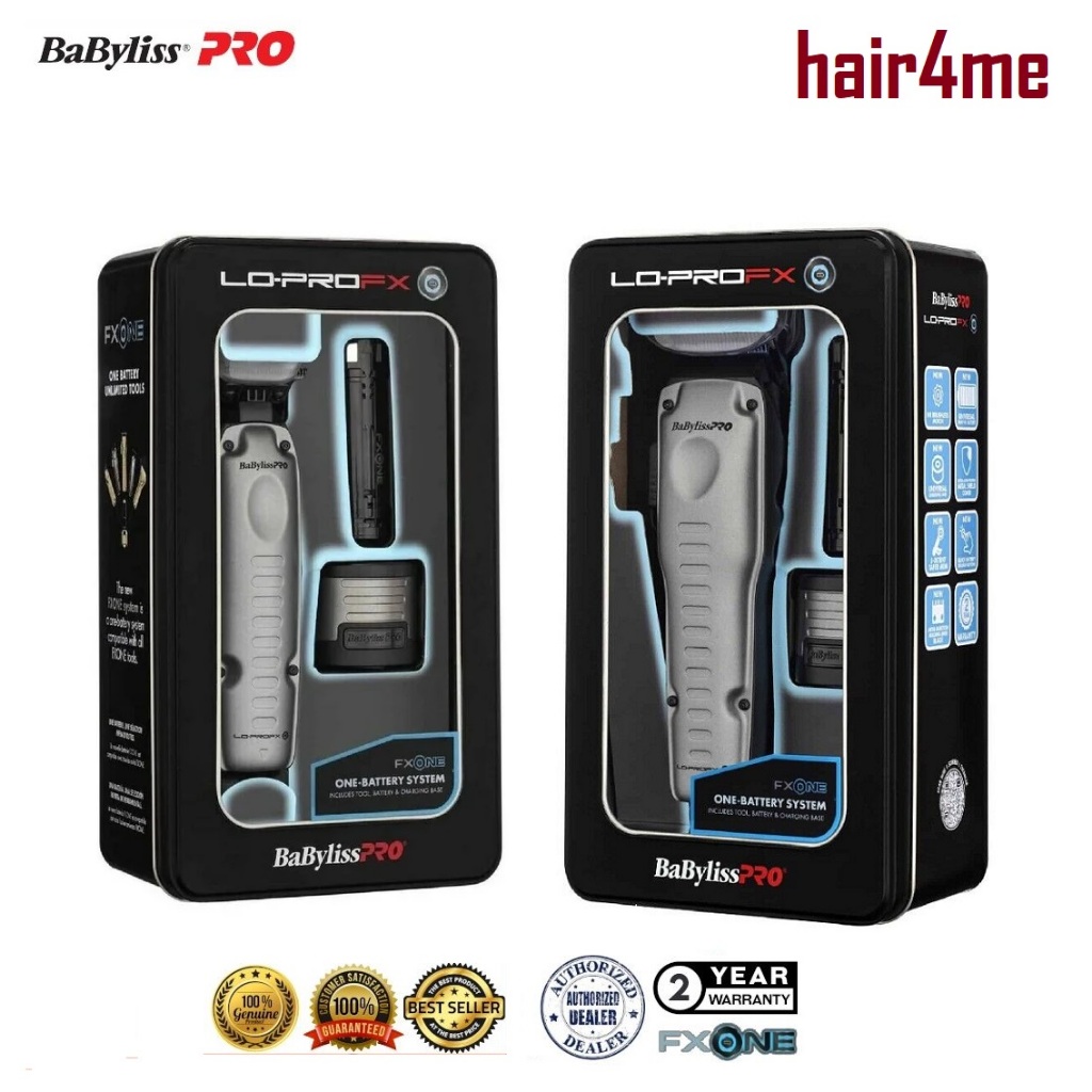 BABYLISS PRO Lo-Pro FX-ONE Trimmer (FX707BL) Clipper (FX8022BL) Lo Pro ...