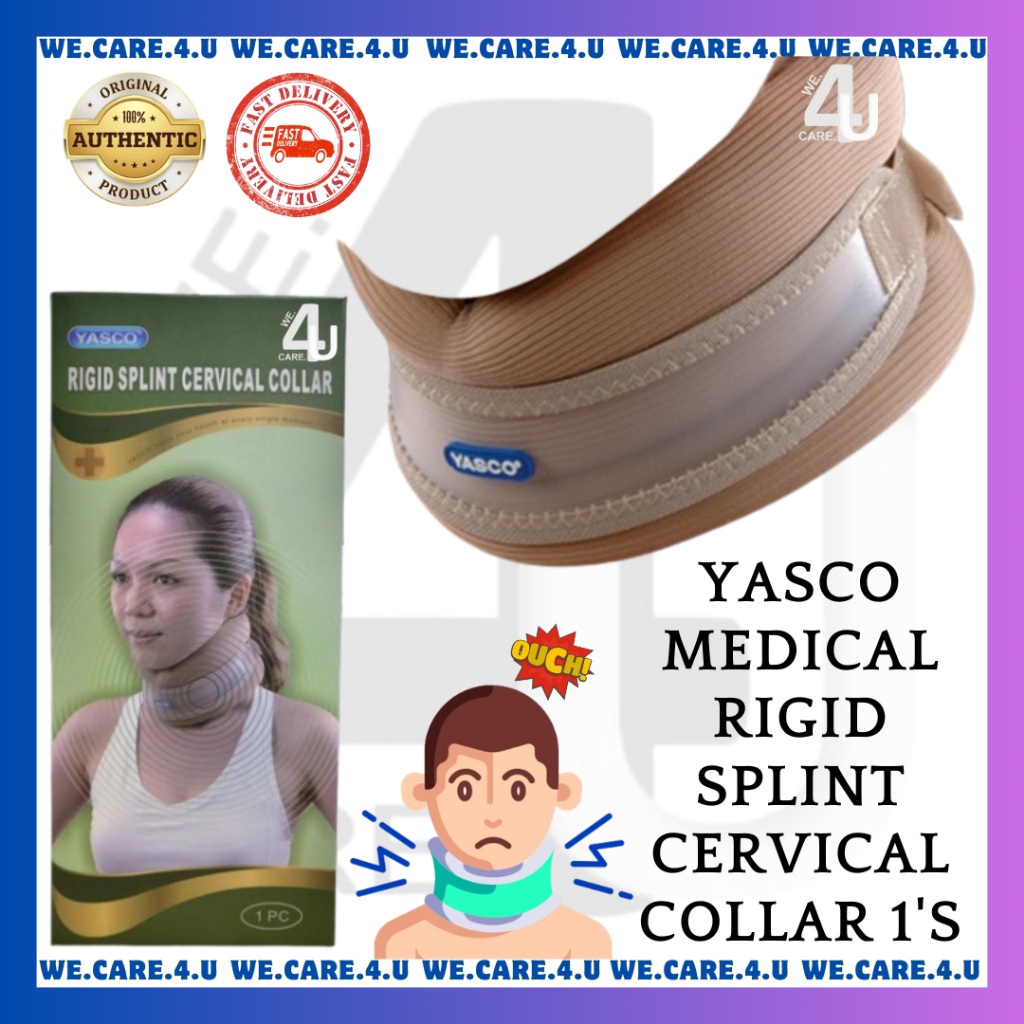 ~YASCO MEDICAL RIGID SPLINT CERVICAL COLLAR 1'S / REHAB SUPPORT SAKIT ...