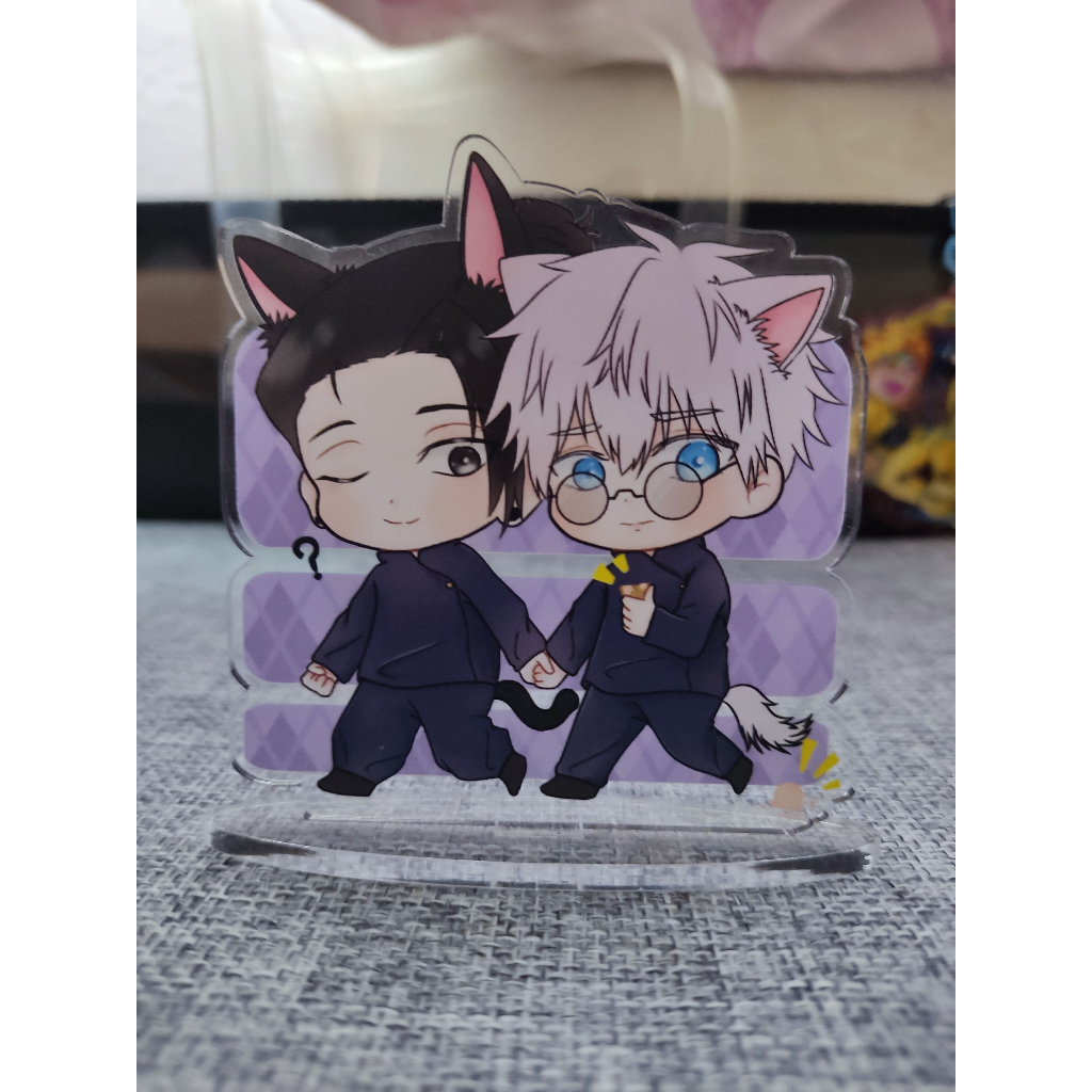 Anime jujutsu kaisen gojo satoru stand standee figure Jujutsu Kaisen ...