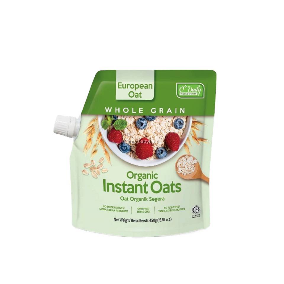 O DAILY ORGANIC INSTANT OATS 450G(EXP:5/24) | Shopee Malaysia