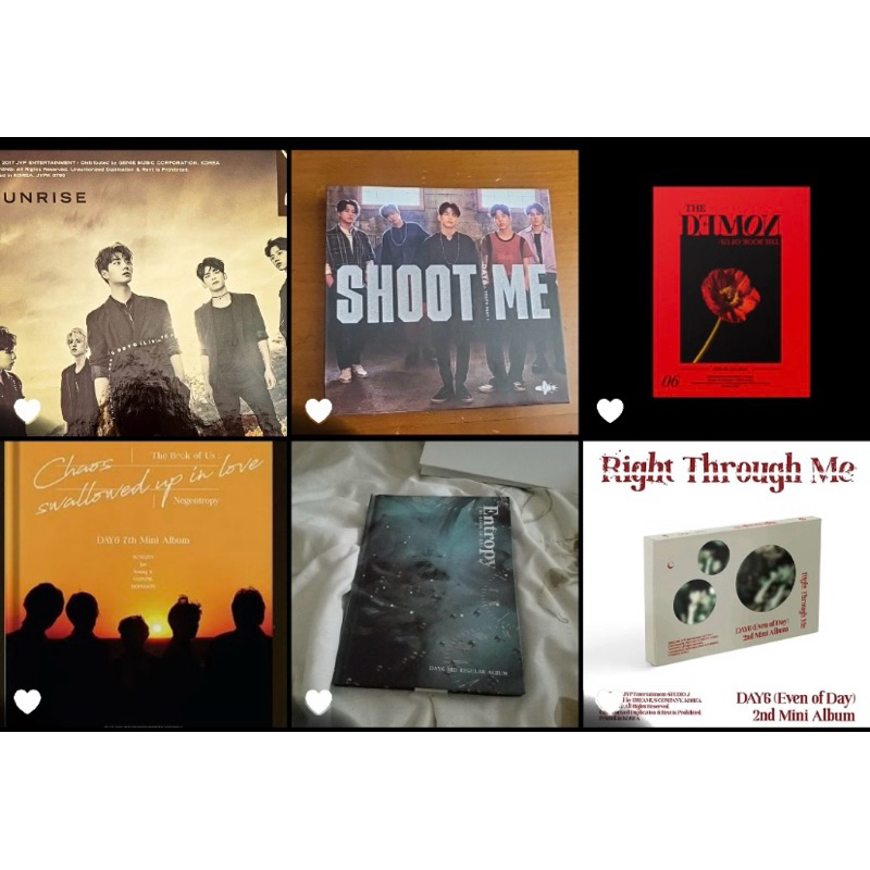 DAY6 Albums Unsealed + Free Gift | Shopee Malaysia
