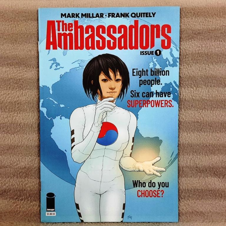 Ambassadors #1 (Image Comics) FIRST Issue (Mark Millar, Frank Quitely ...