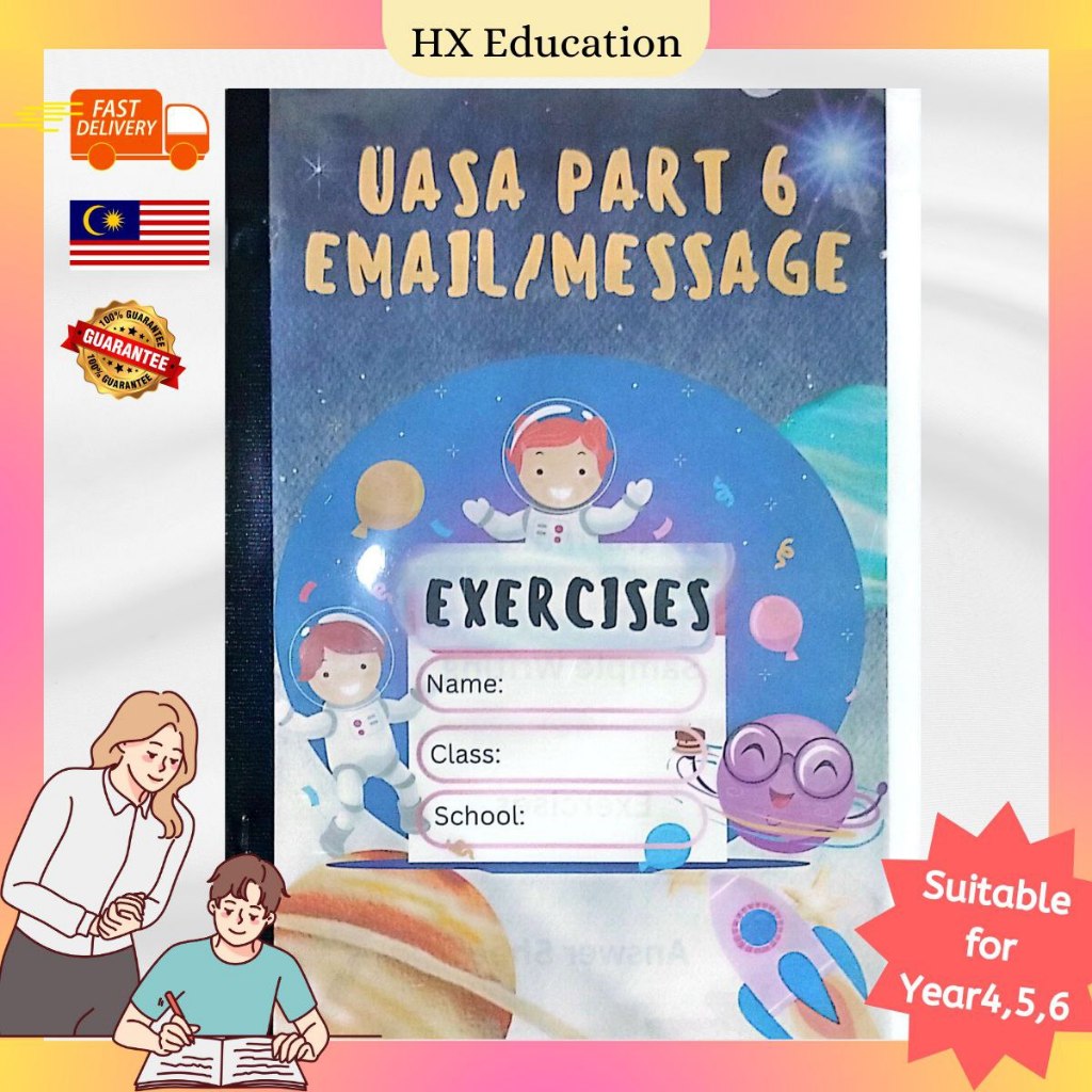 [READY STOCK] UASA ENGLISH PART 6 EMAIL / MESSAGE EXERCISES (SUITABLE ...
