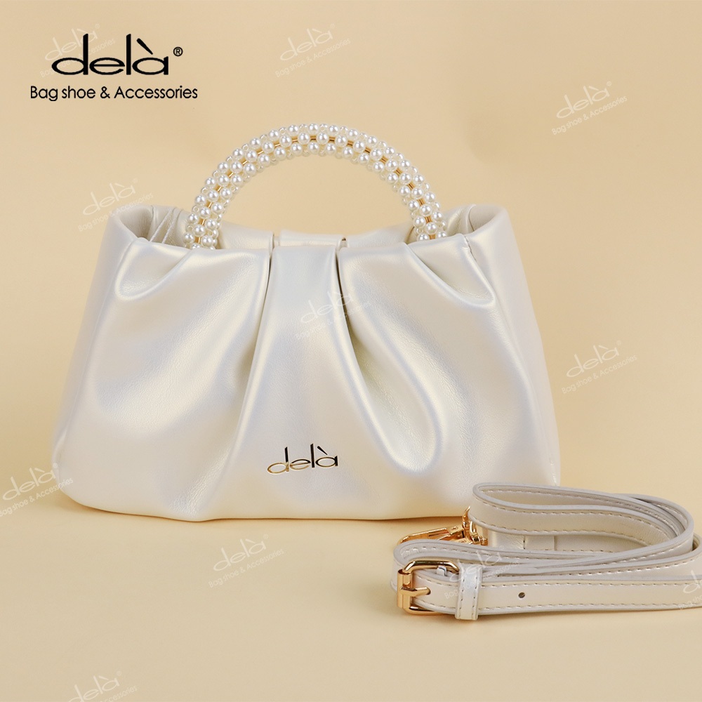 Dela Pearl handbag fashion Clutch bag Women dinner bag Mini Crossbody ...