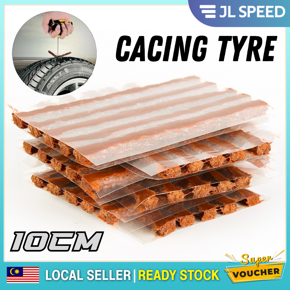 20PCS TYRE REPAIR SEAL STRIP STRING CAR MOTORCYCLE MOTOR MOTOSIKAL ...