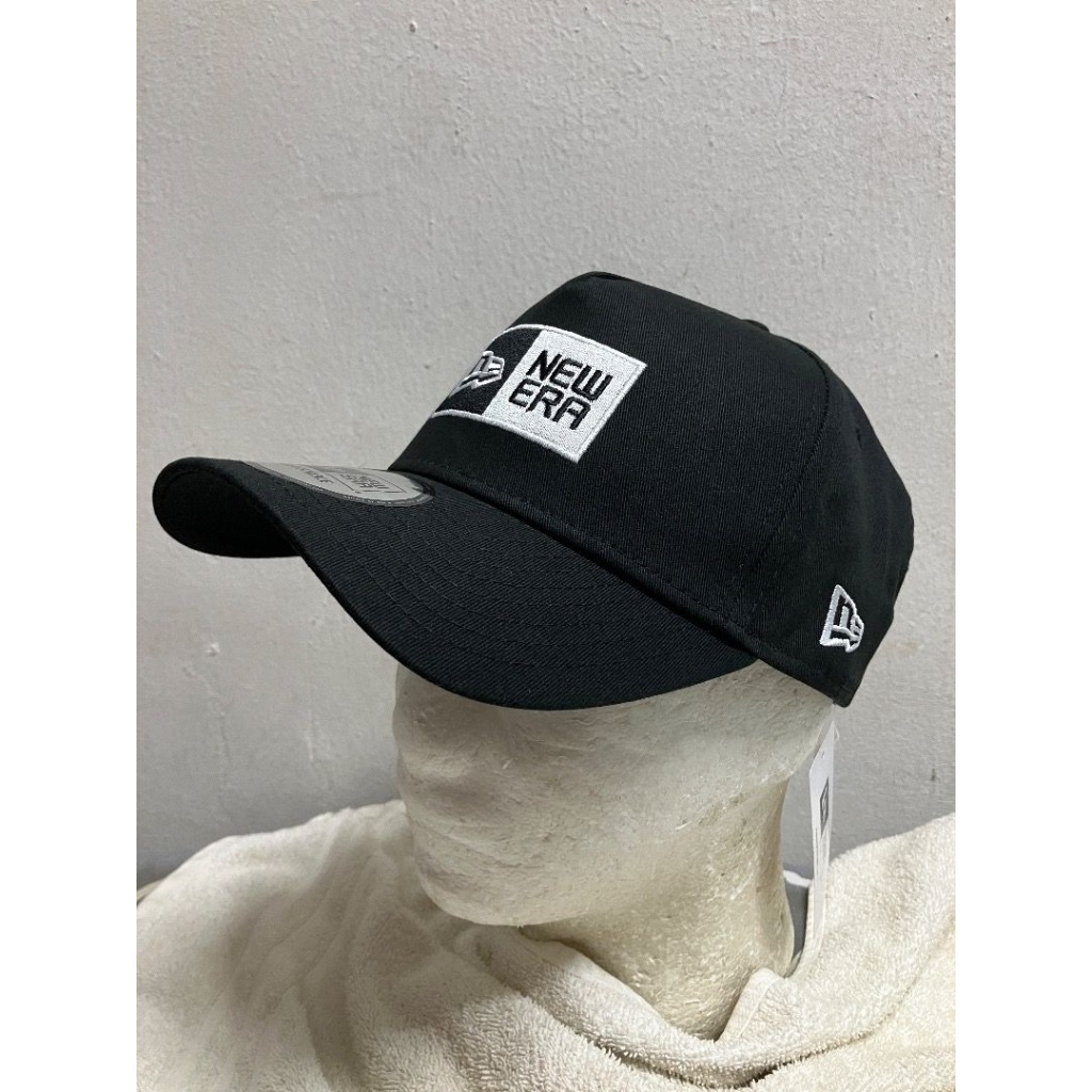 New Era 9 Forty A Frame NE Box Logo Black Cap Jepun Baseball Cap ...