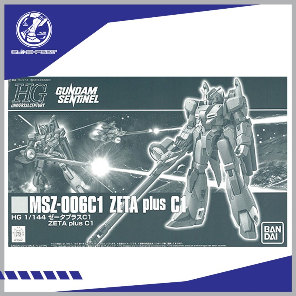 PREMIUM BANDAI | P-BANDAI HG | HGUC 1/144 ZETA PLUS C1 - GUNDAM SENTINEL | Shopee Malaysia