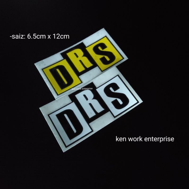sticker drs daihatsu #0124 car sticker accessories | Shopee Malaysia