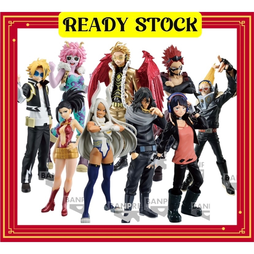 【100% ORI】【MINA ASHIDO/DENKI/MIRKO/MIC/HAWK/RIOT】MY HERO ACADEMIA AGE ...