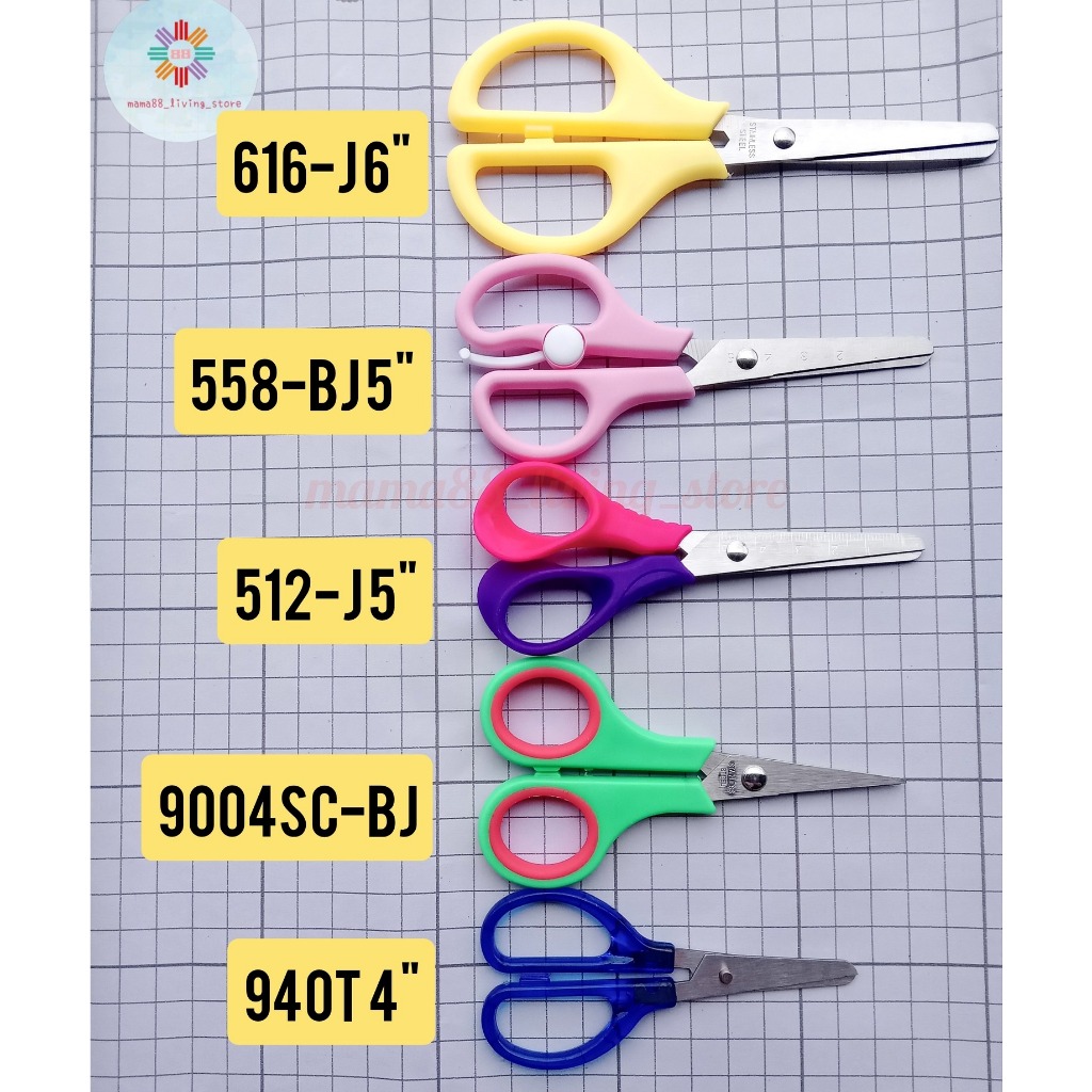 [READY STOCK] KC3484/85/86/87/88 STUDENT SCISSORS | Shopee Malaysia