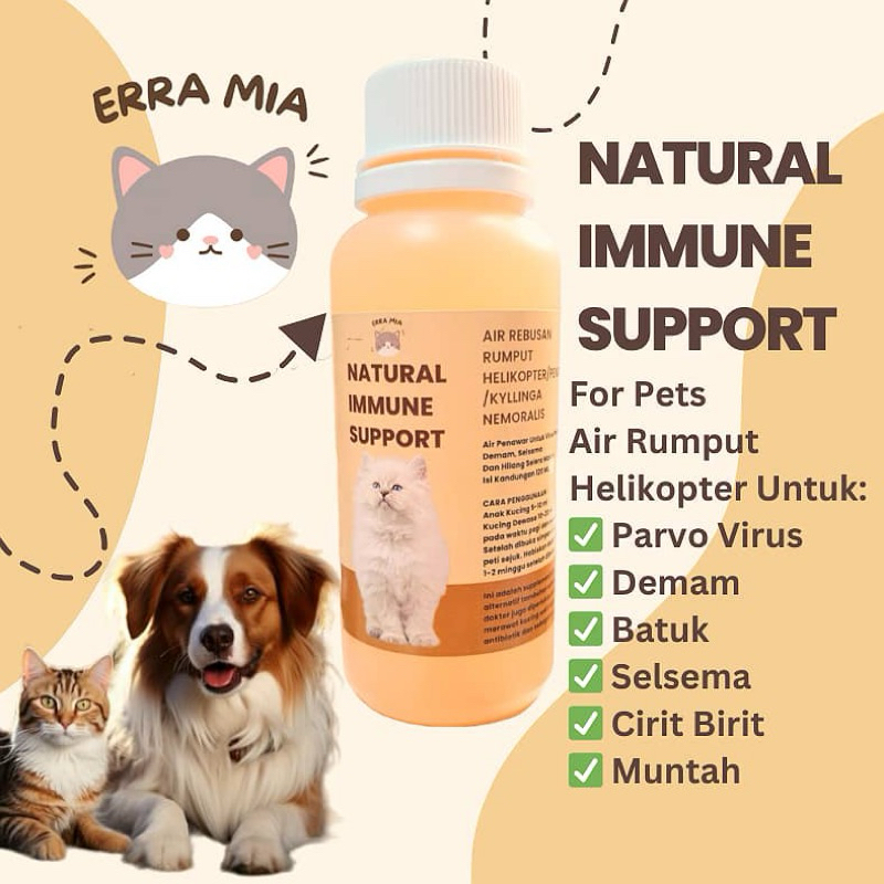 AIR RUMPUT HELIKOPTER KUCING UNTUK PARVO, DEMAM BATUK SELSEMA 12OML BY ...