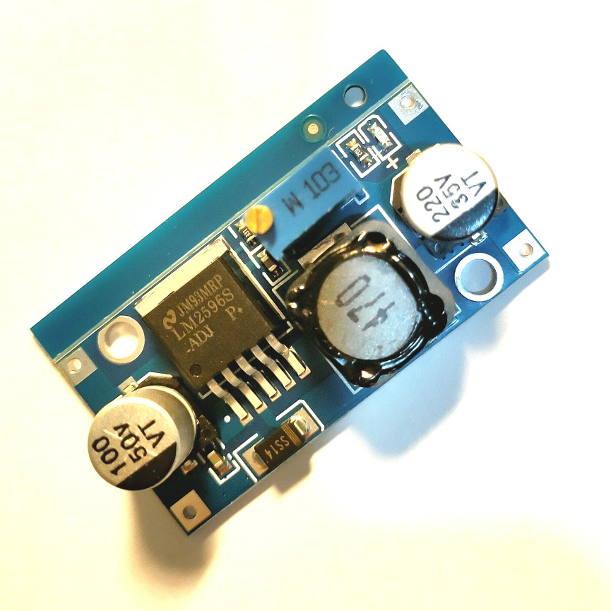 LM2596S DC-DC step-down power module BUCK 3A .Adjustable step-down module and voltage ...