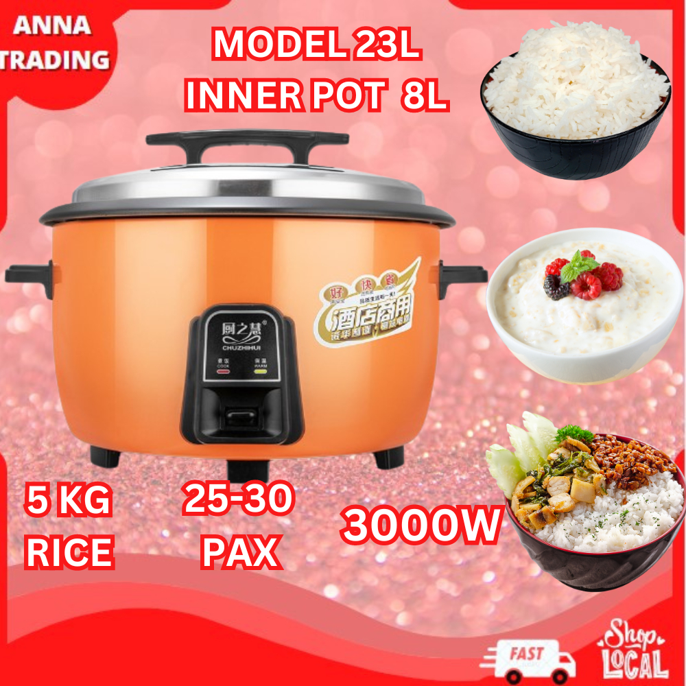 23L Commercial/Home Multi Function Non Stick Electric Auto Rice Cooker ...