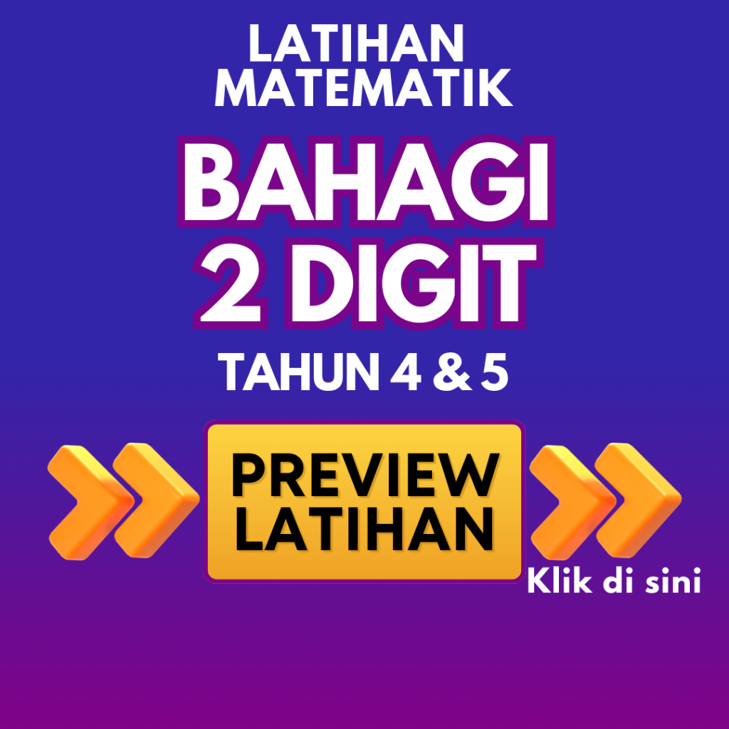 [PDF] Latihan Matematik BAHAGI 2 DIGIT (Math Division Excercise for Primary School) | Shopee ...