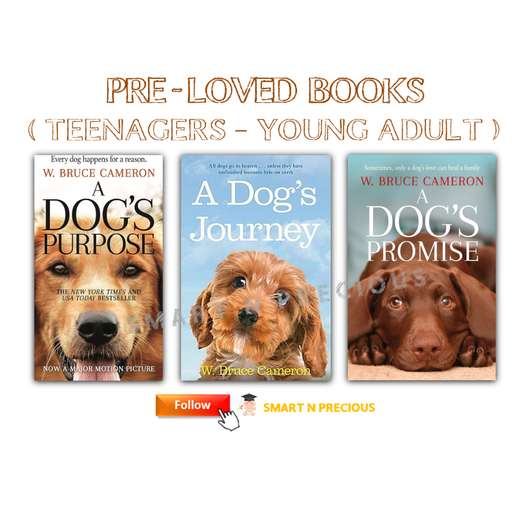 Preloved A Dog's Purpose Journey Promise English Book Novel Storybooks ...