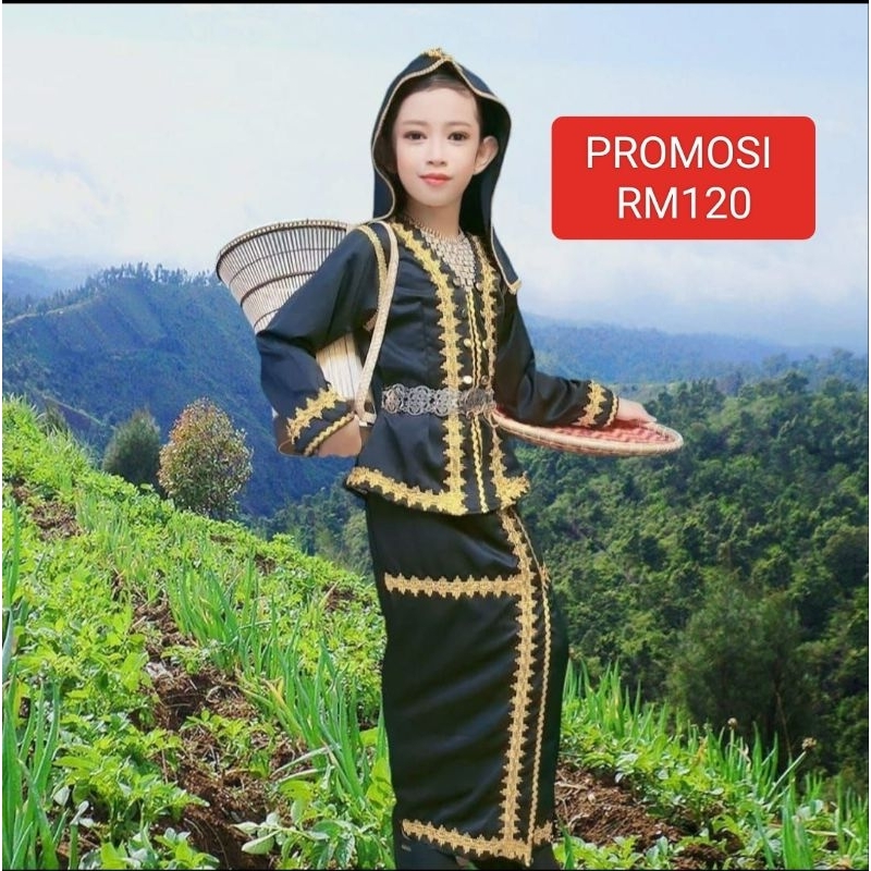 BAJU ETNIK SABAH PEREMPUAN. BAJU KADAZAN | Shopee Malaysia