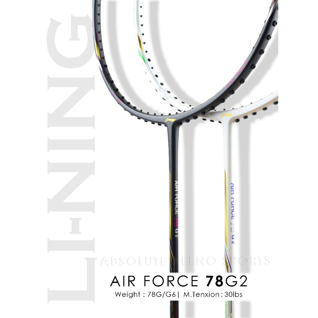 Li-Ning AIR FORCE 78 G2 Badminton Racket | Shopee Malaysia