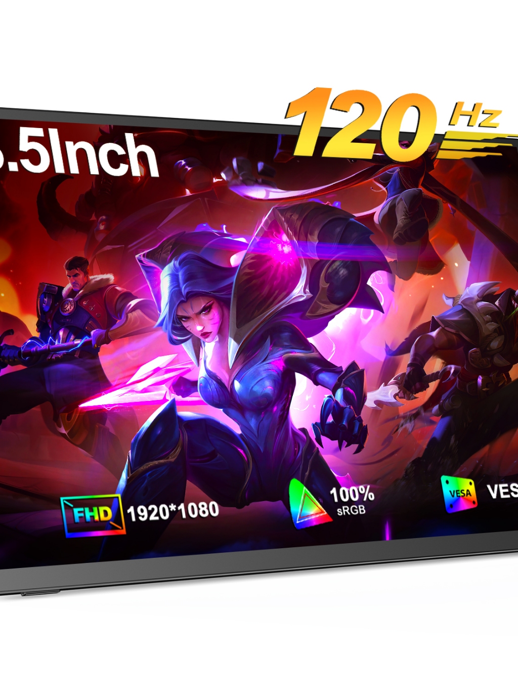 [Local delivery]UPERFECT Portable Monitor 18 Inch 2K 100%sRGB 144Hz ...